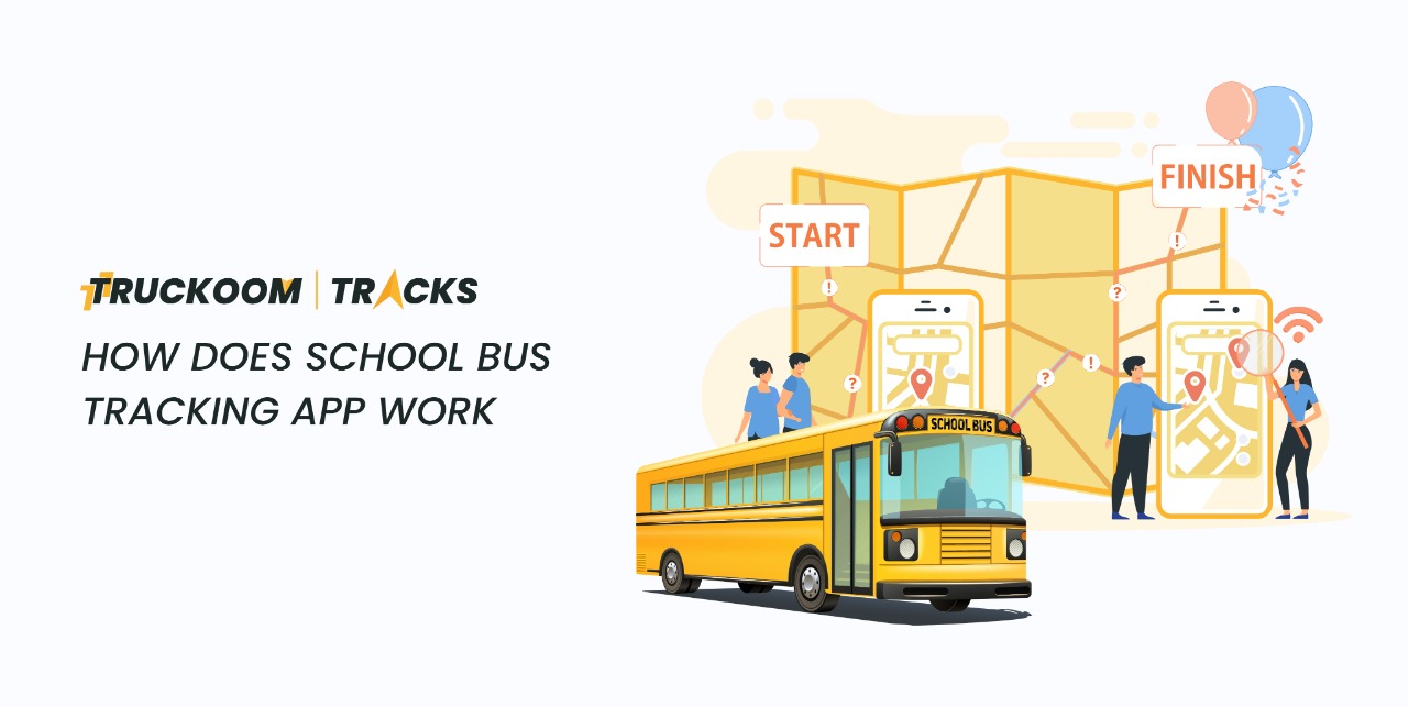 How does school bus tracking apps work - UAE | Truckoom